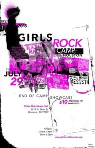 Girls Rock Camp Houston
